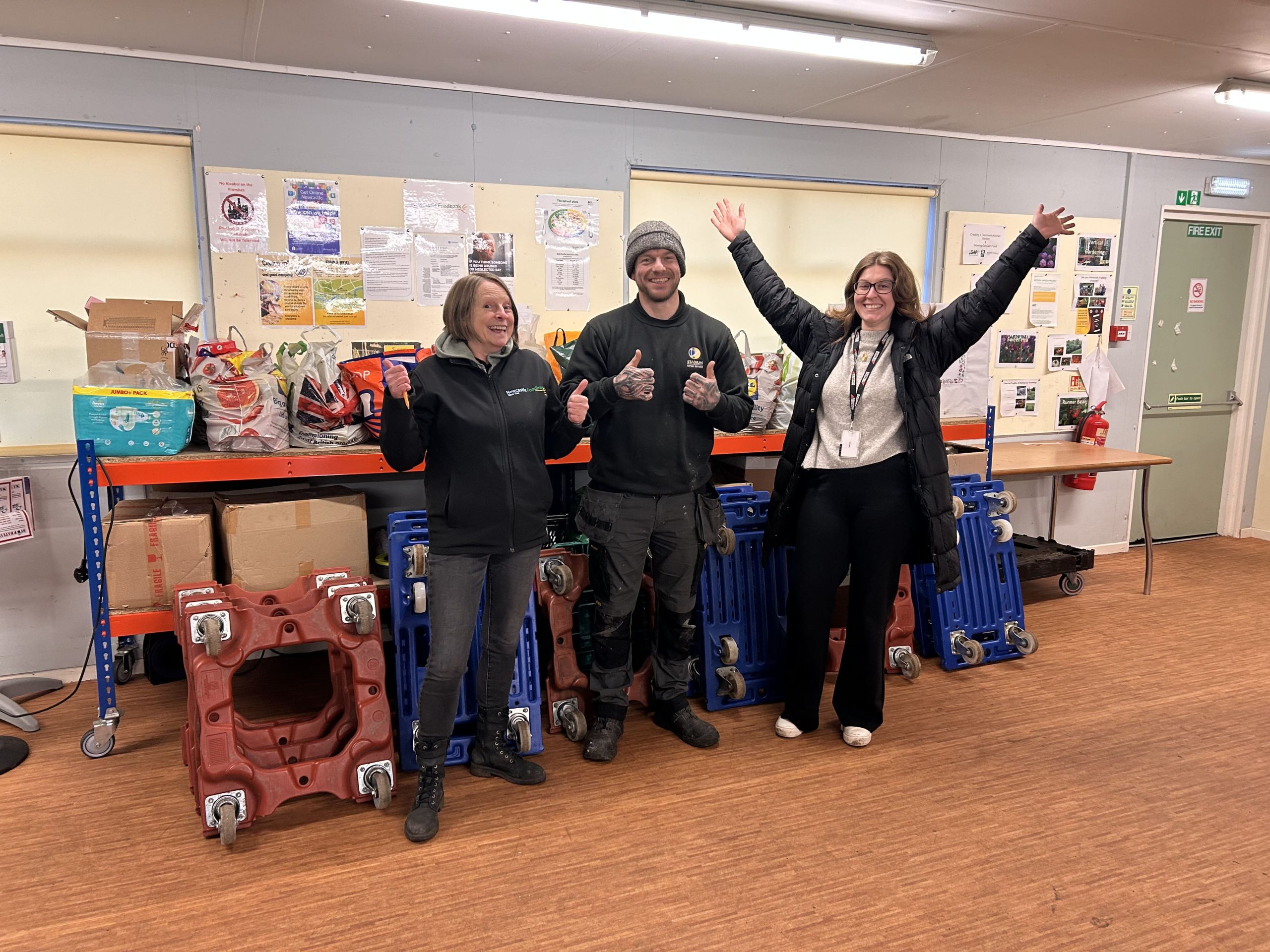 British Engines Group Employees Help Local Food Banks - British Engines